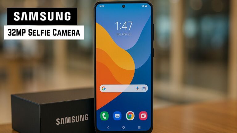 Samsung Premium Look Powerful 5G Phone with 32MP Selfie Camera, 8GB RAM ...
